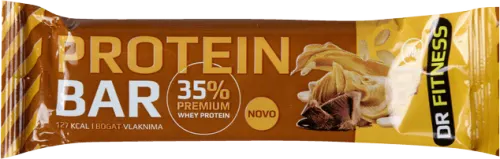 DR FITNESS
PROTEIN BAR - kikiriki i crna čokolada, 30 g
Dodatak ishrani