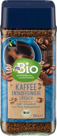 dmBio
Instant kafa bez kofeina, 100 g