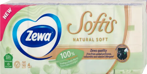 Zewa
Softis NATURAL SOFT papirne maramice, četvoroslojne, 1 kom