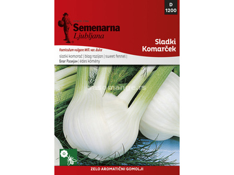 Seme za Slatki Komorač 10 kesica - Foeniculum vulgare Mill. Var. dulce Semenarna 1200