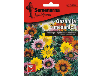 Baštensko cveće Gazanija - mešavina - Gazania splendens hyb. 10 kesica 3470