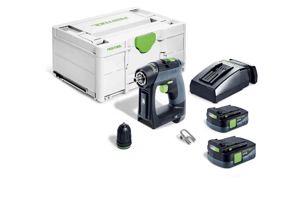 Festool akumulatorska bušilica odvijač CXS 12 2,5-PLUS (576864)