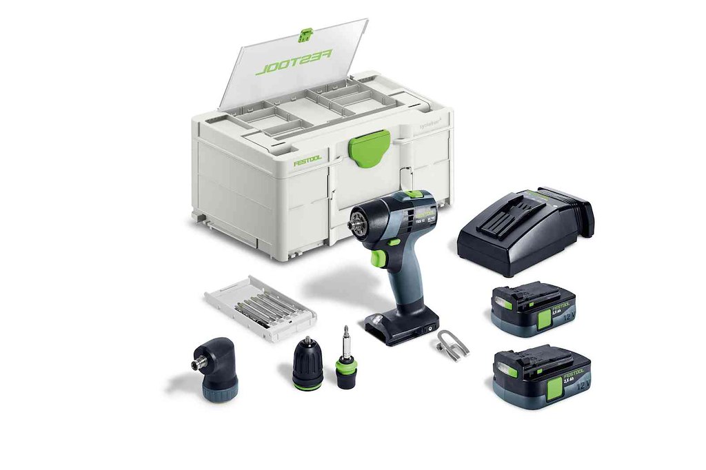 Festool akumulatorska bušilica odvijač TXS 12 2,5 SET (576874)