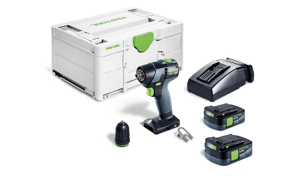 Festool akumulatorska bušilica odvijač TXS 12 2,5 PLUS (576873)