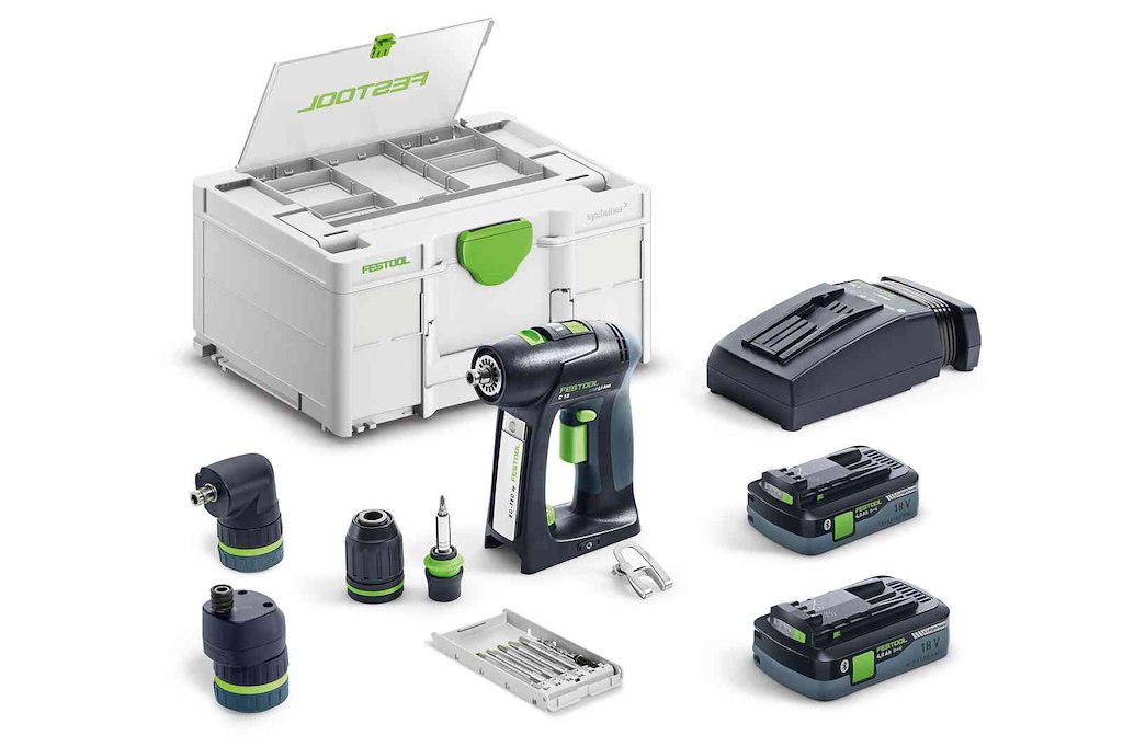 Festool akumulatorska bušilica odvijač C 18 HPC 4,0 I-Set (577617)