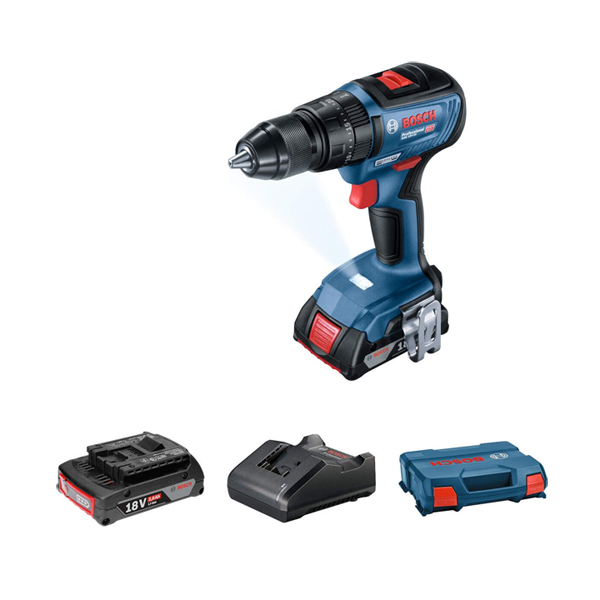 Bosch akumulatorska bušilica – odvijač GSB 18V-50 Professional (06019H5100)