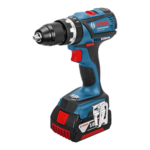 Bosch akumulatorska vibraciona bušilica – odvijač GSB 18 V-EC Professional (06019E9105)