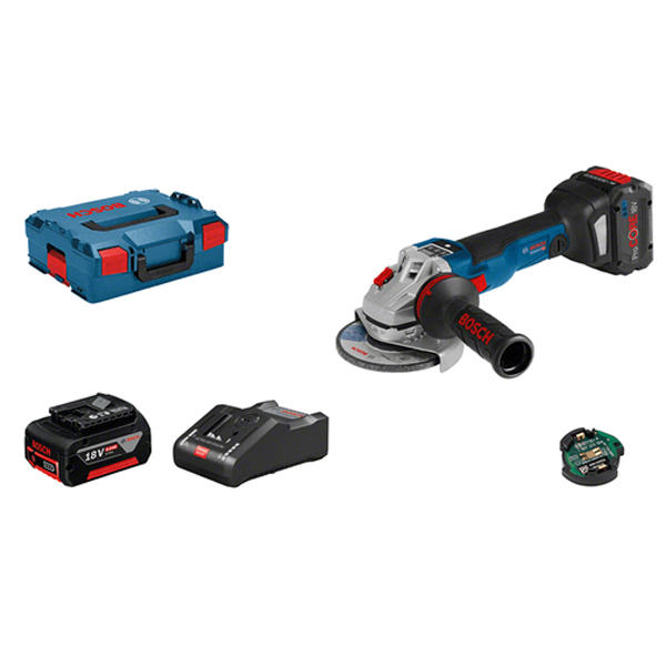 Bosch akumulatorska ugaona brusilica GWS 18V-10 SC Professional (06019G340H)