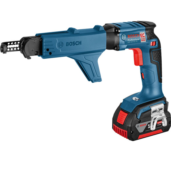 Bosch akumulatorski odvijač za suvu gradnju GSR 18 V-EC TE + MA 55 Professional (06019C8006)