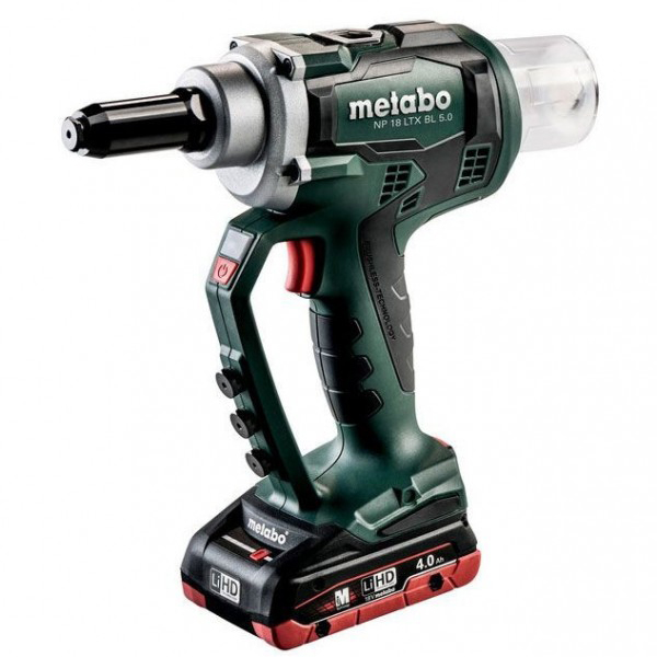 Metabo akumulatorski pištolj za pop nitne NP 18 LTX BL 5.0 (619002840)