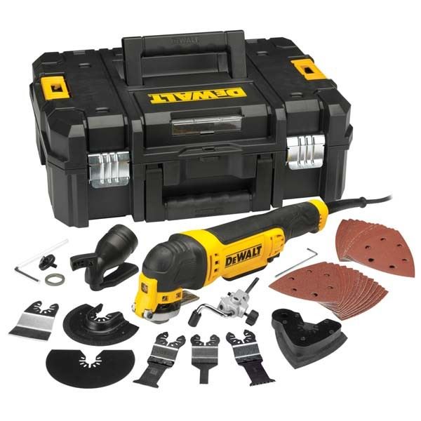 DeWalt višenamenski alat DWE315KT + pribor + kofer