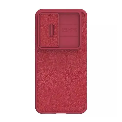 Futrola - maska Nillkin Qin Pro Leather za Samsung S916B Galaxy S23 Plus crvena