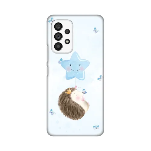 Silikonska futrola - maska print Skin za Samsung A536 Galaxy A53 5G Hedgehog