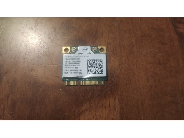 Wireless kartica 2230BNHMW , skinuta sa Fujitsu A532