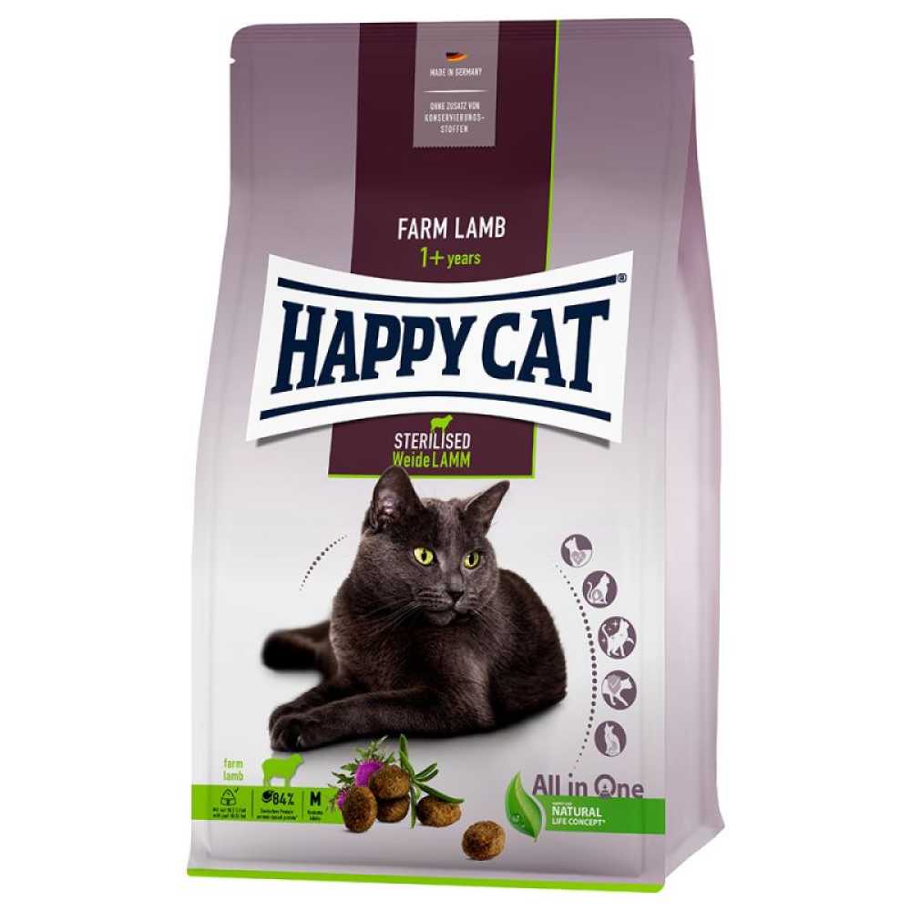 Happy Cat hrana za sterilisane mačke Jagnjetina 10kg