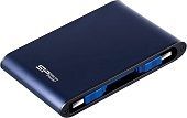 Silicon Power - Portable HDD 2TB, Armor A80, USB 3.2 Gen.1, IPX7 Protection, Blue