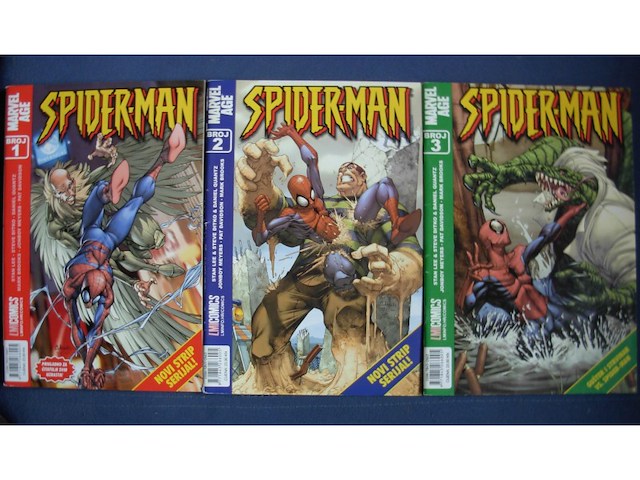 MARVEL AGE- Spidr-man 1 - 3