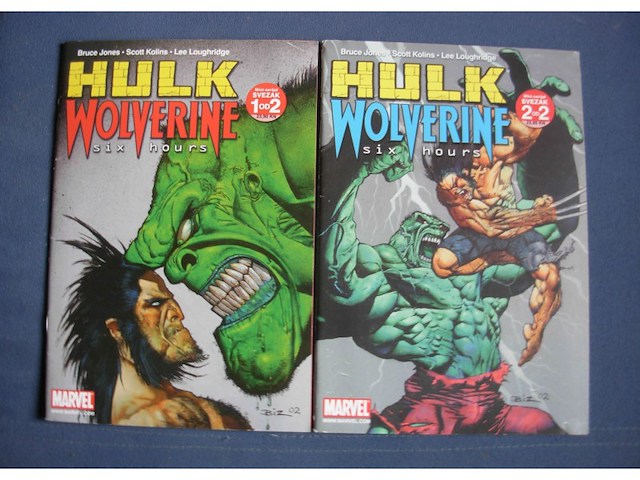 HULK / WOLVERINE - Six hours 1 - 2