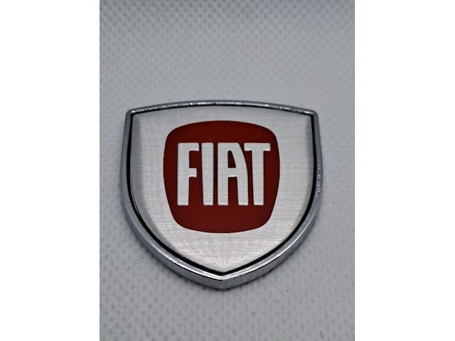 Samolepljivi metalni stiker za automobil - FIAT