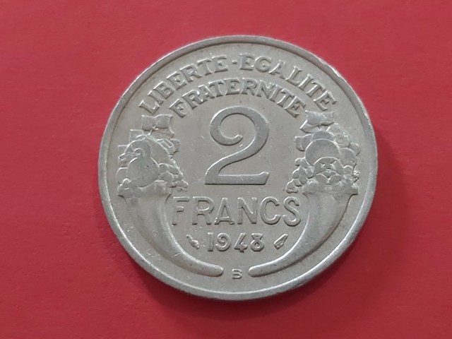 Francuska  - 2 francs 1948 god