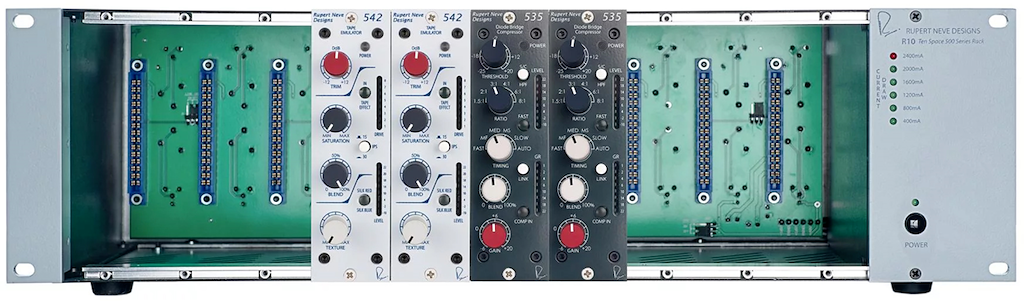 Rupert Neve The Mastering Bundle (2 x 542 + 2 x 535 + R10 Chassis) Bundle komplet