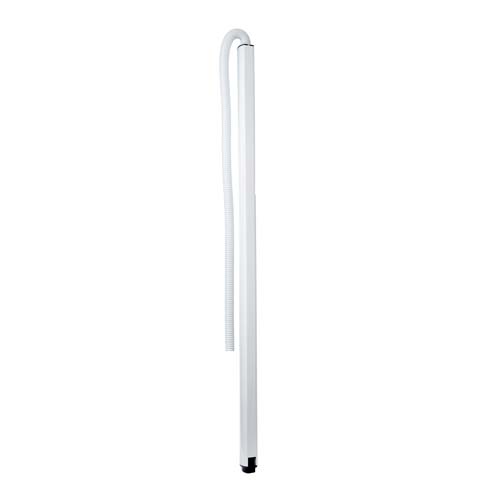 SE OptiLine 45 – pole – free-standing – two-sided – polar white – 2450 mm