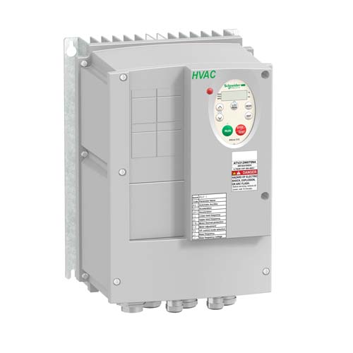 SE variable speed drive ATV212 – 2.2kW – 3hp – 480V – 3ph – EMC class C2 – IP55