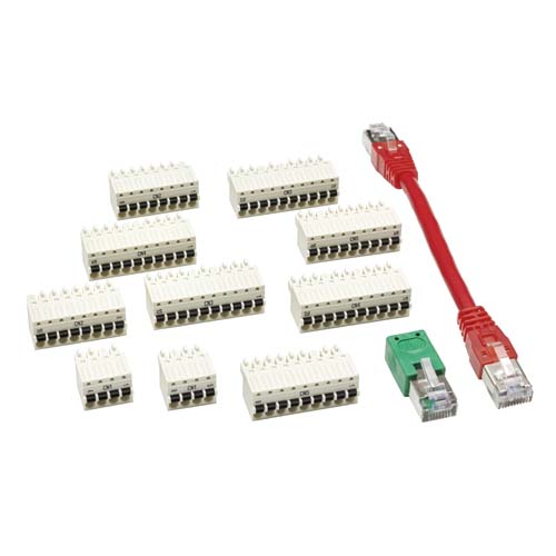 SE Complete connector set for PacDrive LMC Pro controllers and Sercos cable – 0.13m