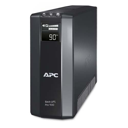 SE APC Back-UPS Pro 900VA/540W Tower 230V 5x CEE 7/7 Schuko outlets AVR LCD User Replaceable Battery