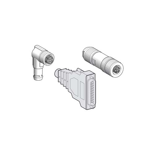 SE connector for assembly of cables – 1 female connector 4 pins wire crimp