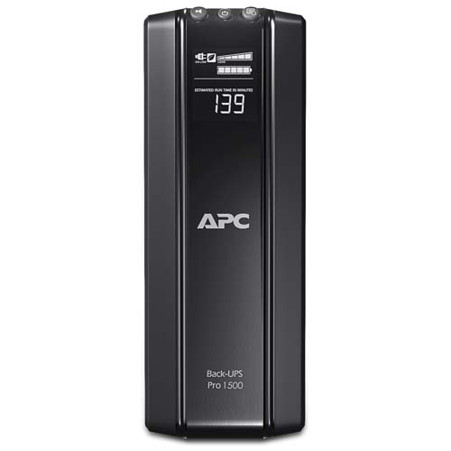 SE APC Back-UPS Pro 1500VA/865W Tower 230V 10x IEC C13 outlets AVR LCD User Replaceable Battery