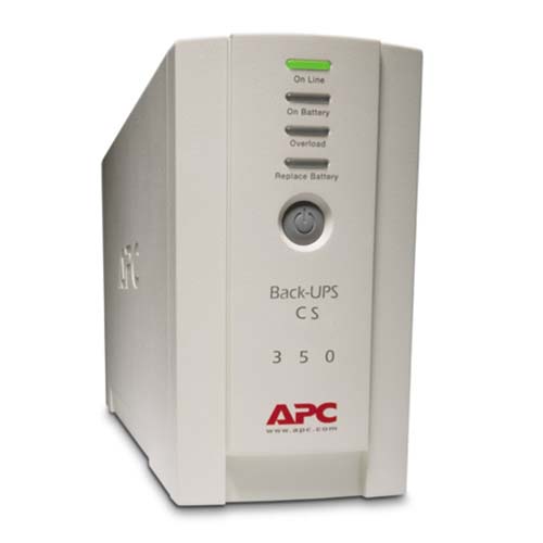 SE APC Back-UPS 350VA/210W Tower 230V 4x IEC C13 Outlets User Replaceable Battery