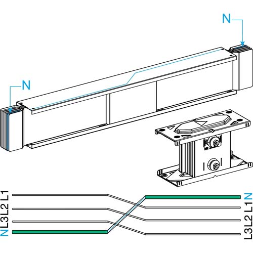 SE CANALIS KT 4X2500AL NEUTRAL PERMUTA