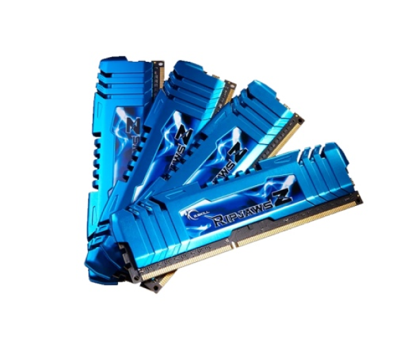 G.SKILL RipjawsZ DDR3 2133MHz CL10 16GB Kit4 (4x4GB) Intel XMP Blue