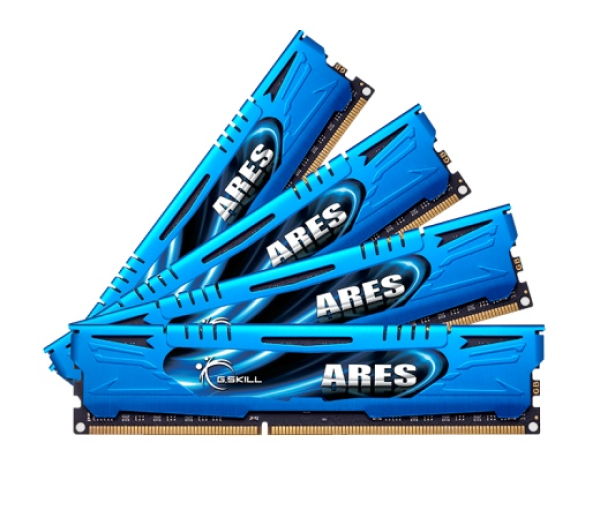 G.SKILL Ares DDR3 2133MHz CL10 16GB Kit4 (4x4GB) Intel XMP Blue