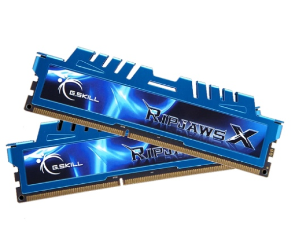 G.SKILL RipjawsX DDR3 2400MHz CL11 16GB Kit4 (4x4GB) Intel XMP Blue