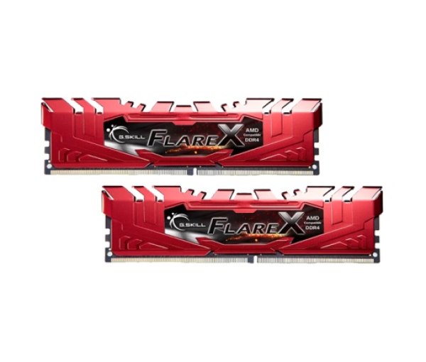 G.SKILL Flare X DDR4 2133MHz CL15 32GB Kit2 (2x16GB) AMD Red