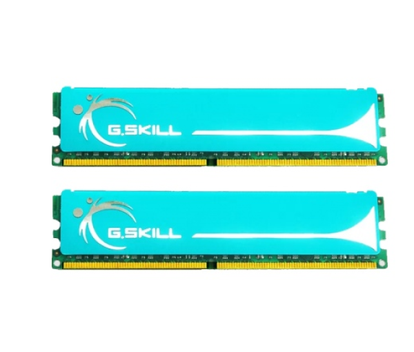 G.SKILL Performance DDR2 800MHz CL4 4GB Kit2 (2x2GB) Light Blue