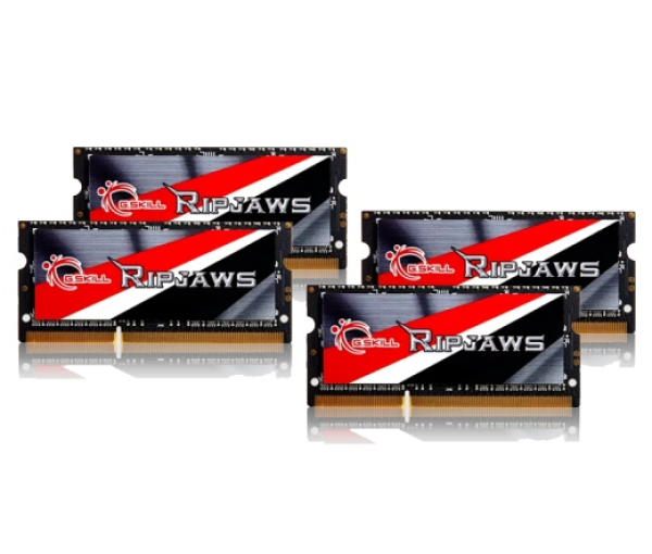 G.SKILL Ripjaws DDR3L SO-DIMM 1600MHz CL9 32GB Kit4 (4x8GB)