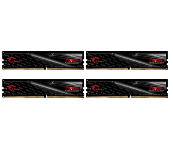 G.SKILL Fortis DDR4 2400MHz CL15 32GB Kit4 (4x8GB) AMD