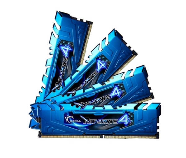 G.SKILL Ripjaws 4 DDR4 2133MHz CL15 32GB Kit4 (4x8GB) Blue