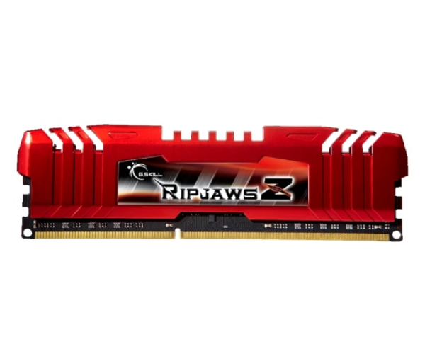 G.SKILL RipjawsZ DDR3 1600MHz CL10 32GB Kit4 (4x8GB) Intel XMP Red