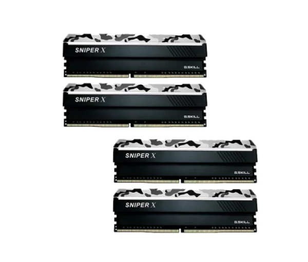 G.SKILL Sniper X DDR4 2666MHz CL19 32GB Kit4 (4x8GB) Intel XMP Urban Camo