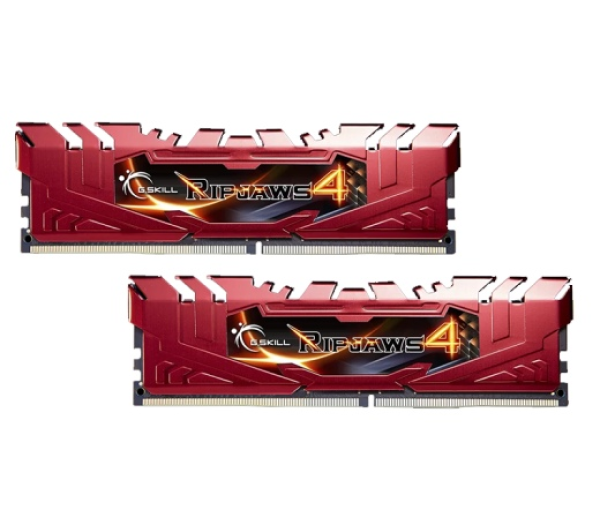 G.SKILL Ripjaws 4 DDR4 2400MHz CL15 32GB Kit4 (4x8GB) Red