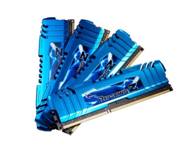G.SKILL RipjawsZ DDR3 1866MHz CL10 32GB Kit4 (4x8GB) Intel XMP Blue