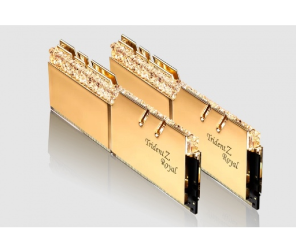 G.SKILL Trident Z Royal DDR4 3600MHz CL17 16GB Kit2 (2x8GB) Intel XMP Gold