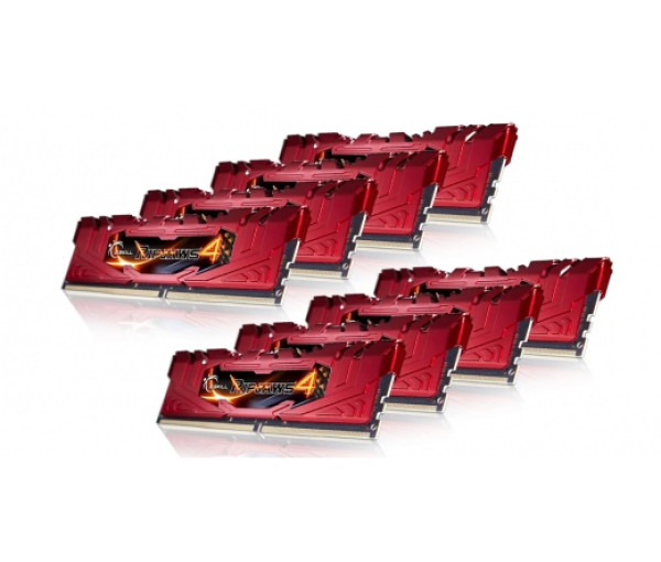 G.SKILL Ripjaws 4 DDR4 2133MHz CL15 64GB Kit8 (8x8GB) Red