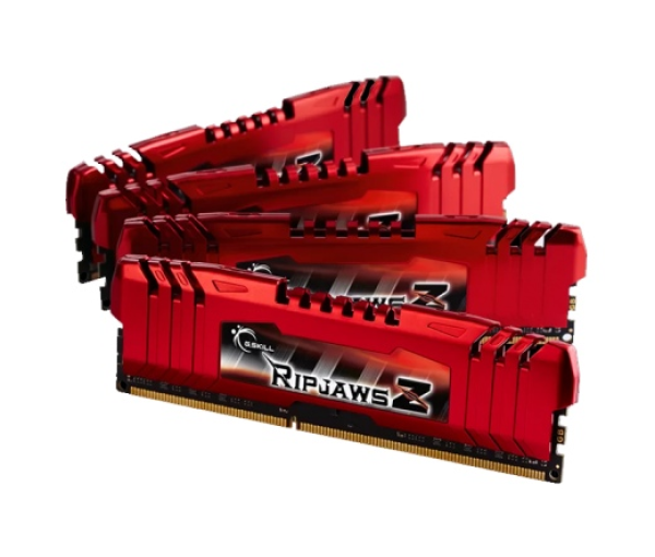 G.SKILL RipjawsZ DDR3 2133MHz CL11 32GB Kit4 (4x8GB) Intel XMP Red