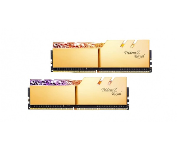 G.SKILL Trident Z Royal DDR4 4600MHz CL20 32GB Kit2 (2x16GB) Intel XMP Gold