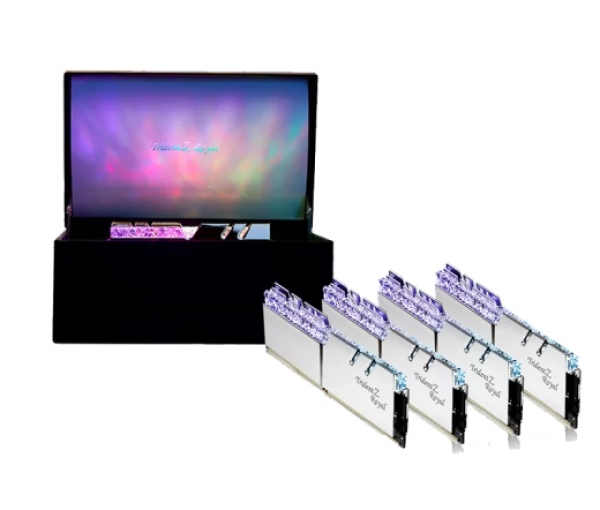 G.SKILL Trident Z Royal Collector Edition DDR4 3200MHz CL16 32GB Kit4 (4x8GB) Intel XMP